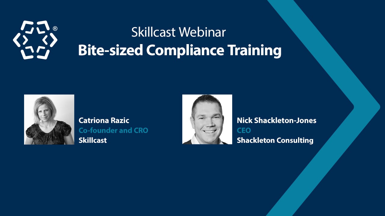 Bite-sized Compliance Training | Skillcast Webinar